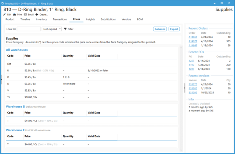 Product, Sales, and Purchasing UI and UX Enhancements - QuickBooks Inventory Management Software ...